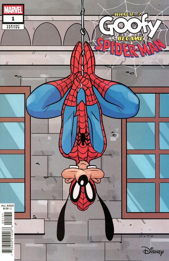 Marvel & Disney: What If...? Goofy Became Spider-Man #1 (Phil Noto ...
